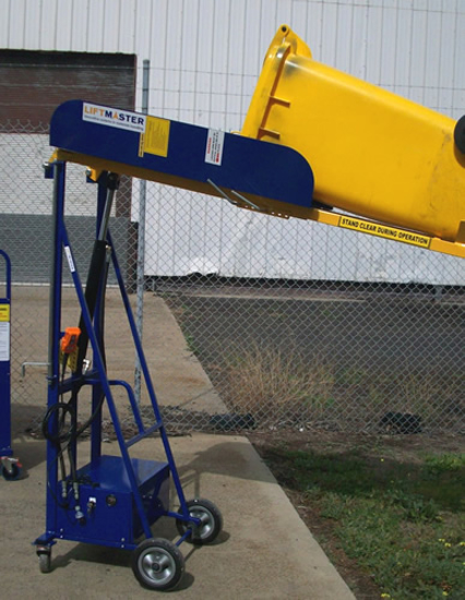 Electric Bin Lifter : Electric Wheelie Lifter : Tipping Bin Lifting ...